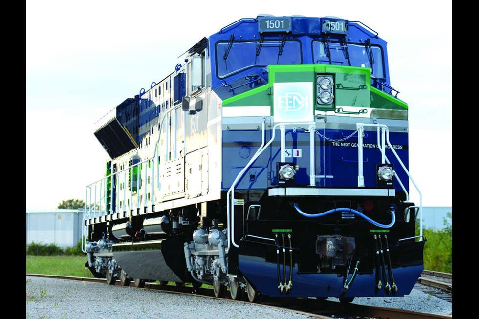 EMD unveils its first Tier 4 diesel locomotive | News | Railway Gazette ...